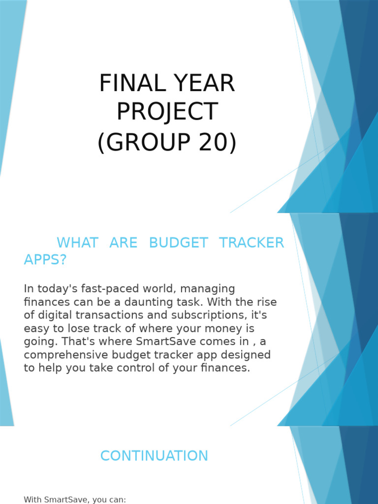 Final Year Project Group 20-1 | PDF | Expense | Budget