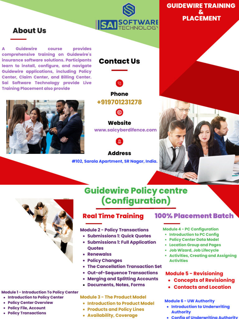 Guidewire Training & Placement Course | PDF | Web Service | Software