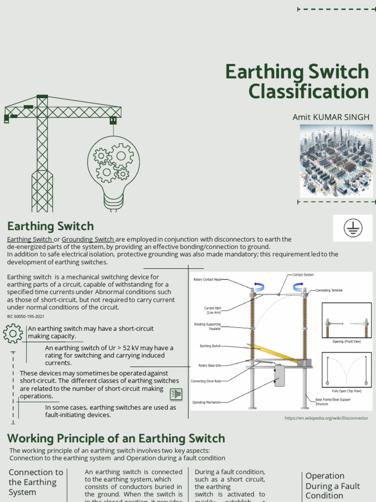 Earth Switch | PDF | Switch | Manufactured Goods