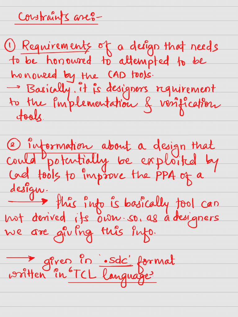 Constraints In PD | PDF