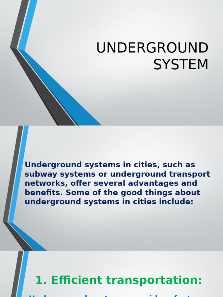 Underground System | PDF