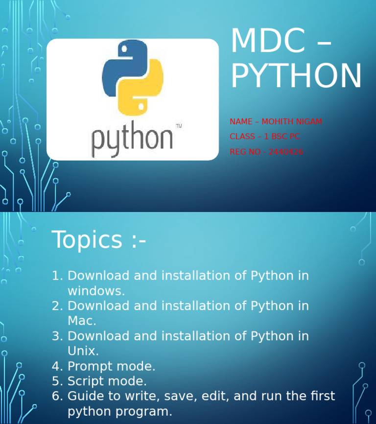 Python Assignment | PDF