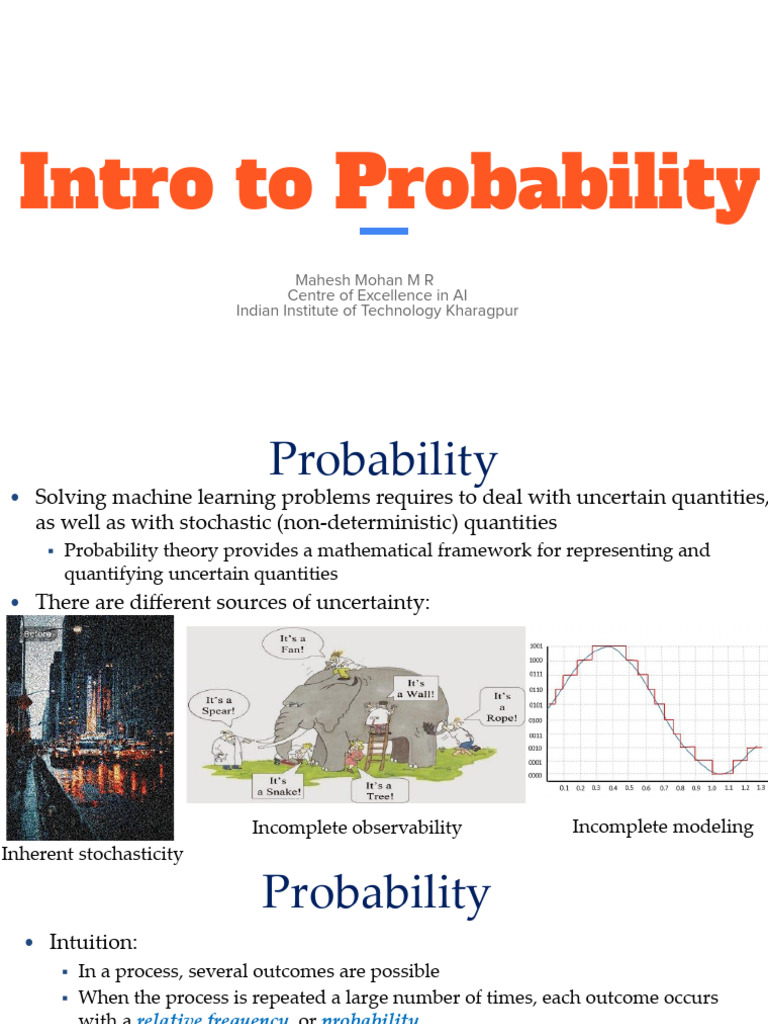 Intro to Probability in AI | PDF