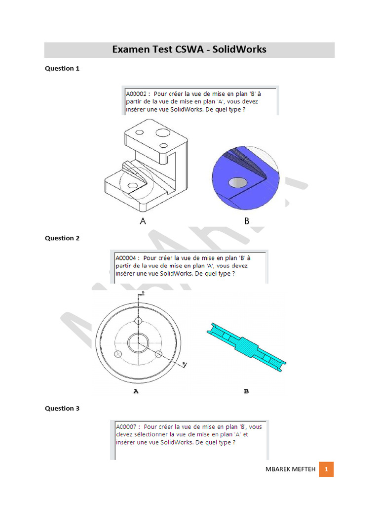 Examen Test CSWA | PDF