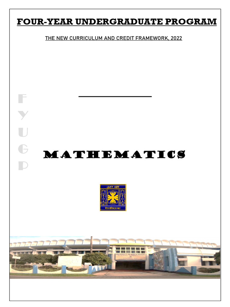 Modified 3-4 Sem UG 4-Year Full Syllabus 2023 | PDF | Group ...