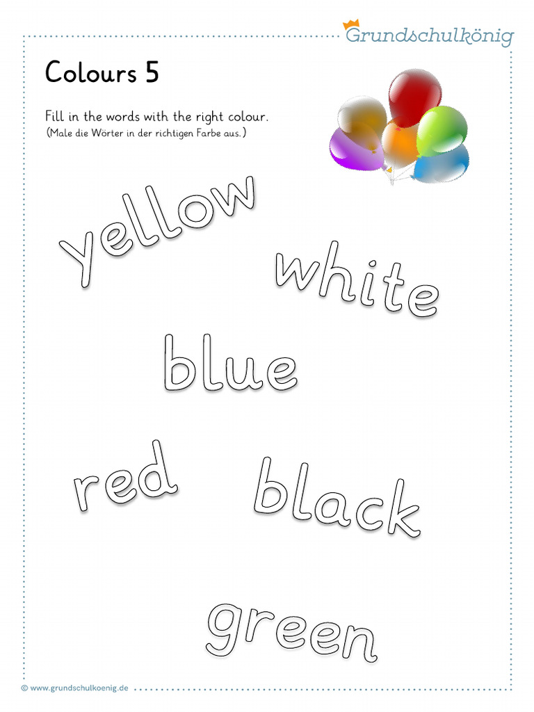 Colours 5 | PDF