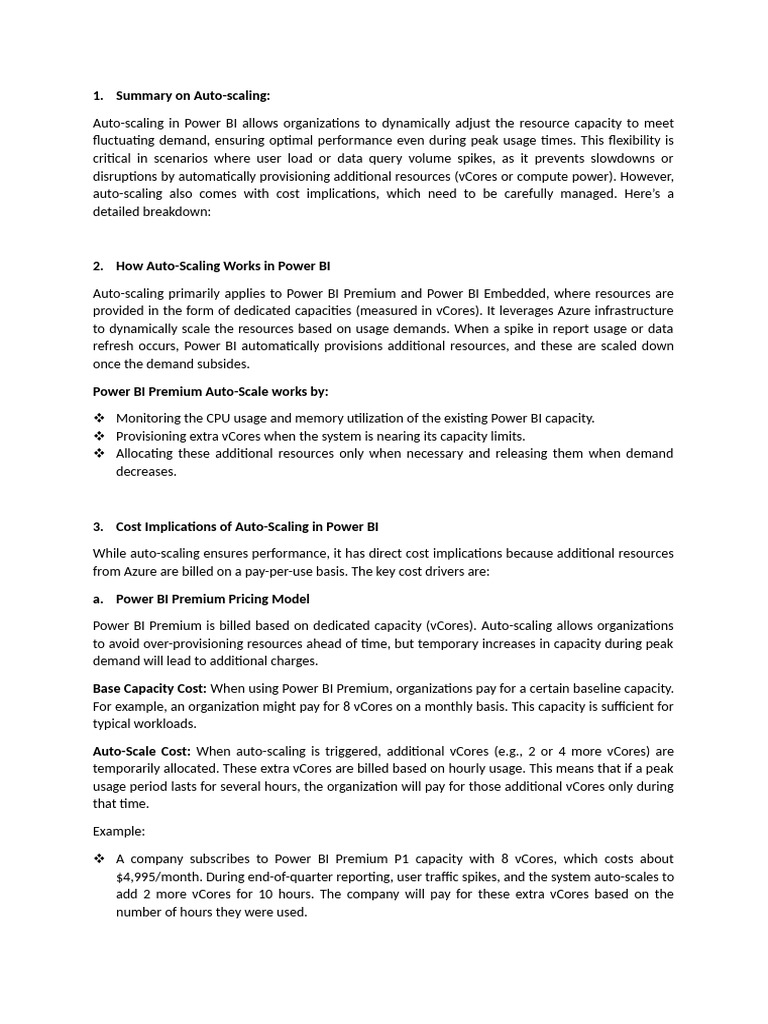 Auto Scaling Detailed Documentation | PDF | Databases | Microsoft Azure