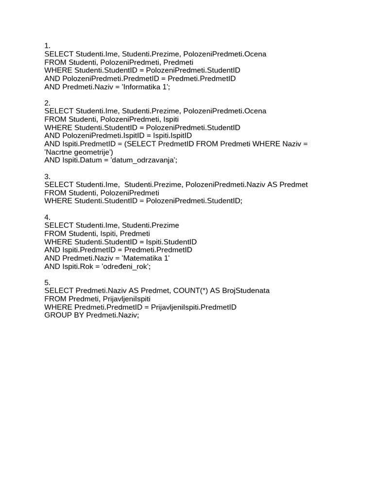 Baza 2 | PDF