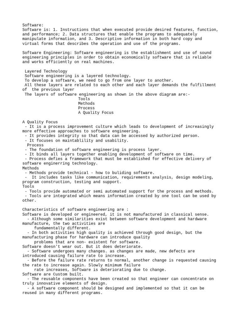 se chap 1 | PDF | Software Development Process | Agile Software Development