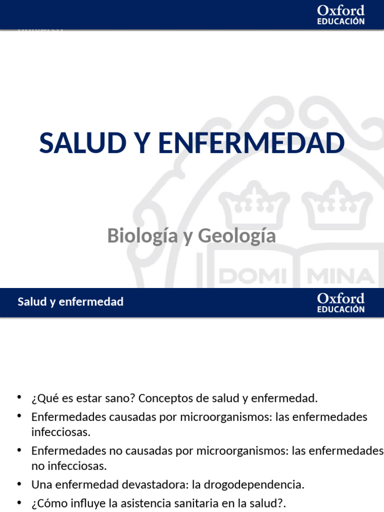 Salud Enfem Presentacion | PDF | Sistema inmune | Infección