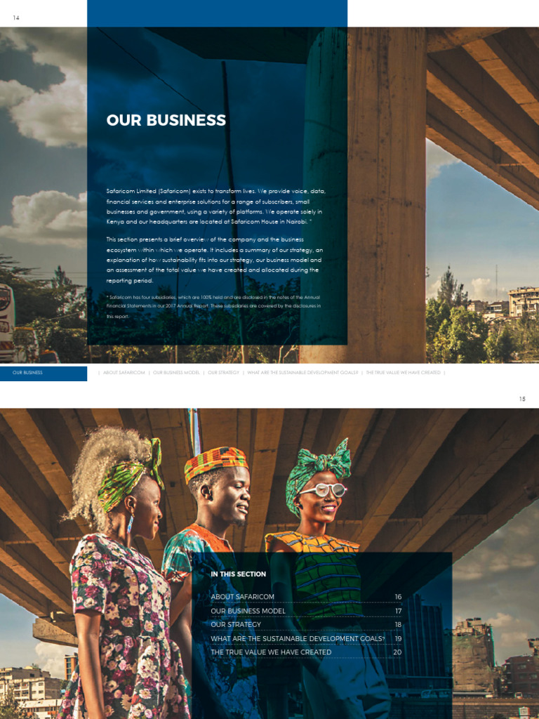 Safaricom's Business Model and Strategy | PDF | Sustainability ...