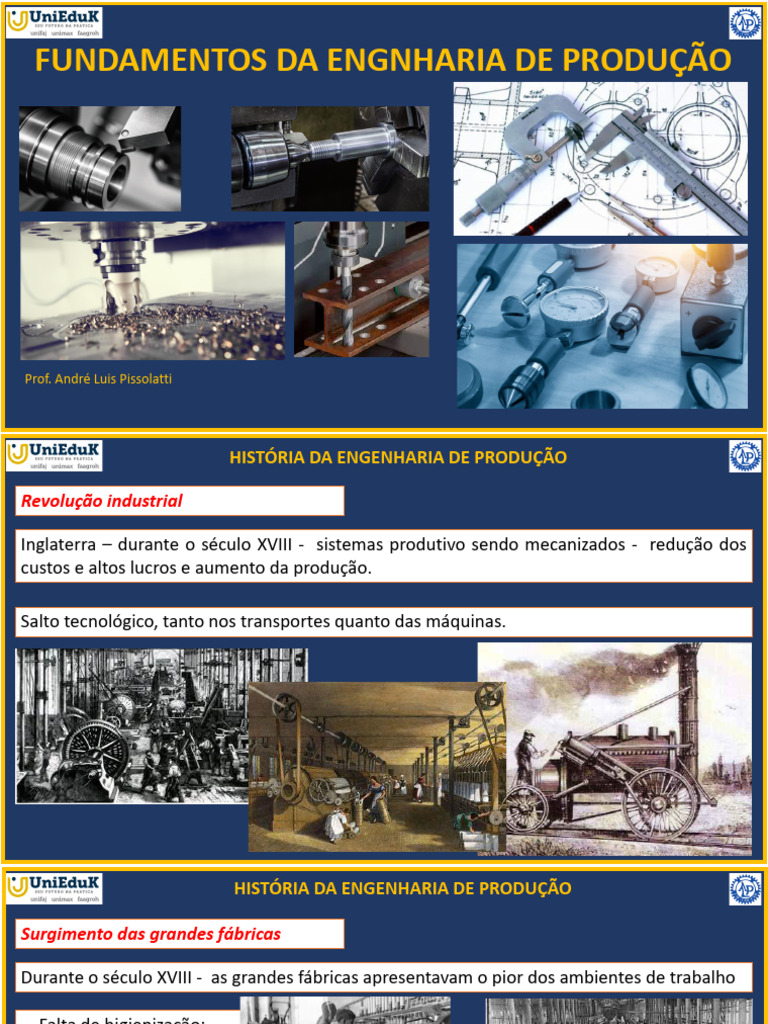 Aula 2 - Fund - Eng - Prod | PDF | Engenharia | Despesa