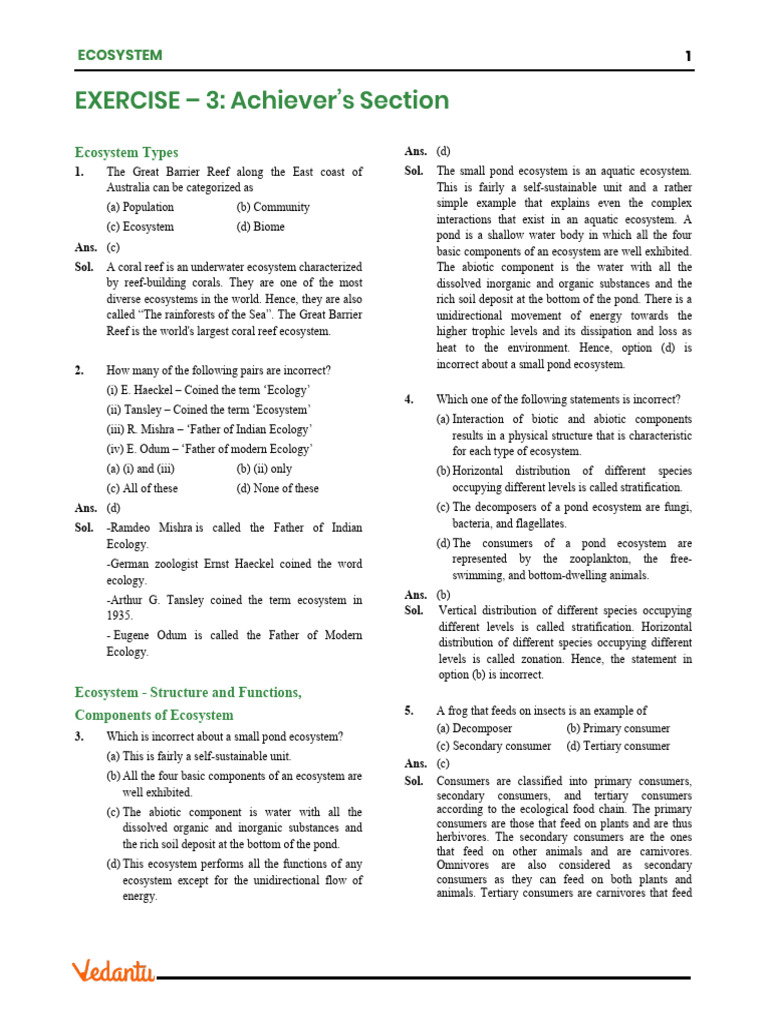 Ecosystem EX-3txtxidtdodod | PDF | Ecosystem | Ecology