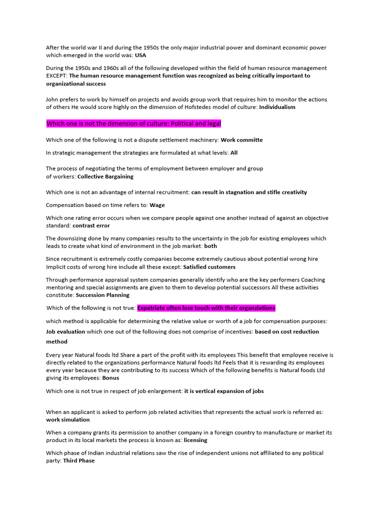 hrmc003 Exam Sem3 Egmc003 9 | PDF | Employment | Human Resources