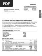 Bank Statement 2023-2024 | PDF | Overdraft | Transaction Account