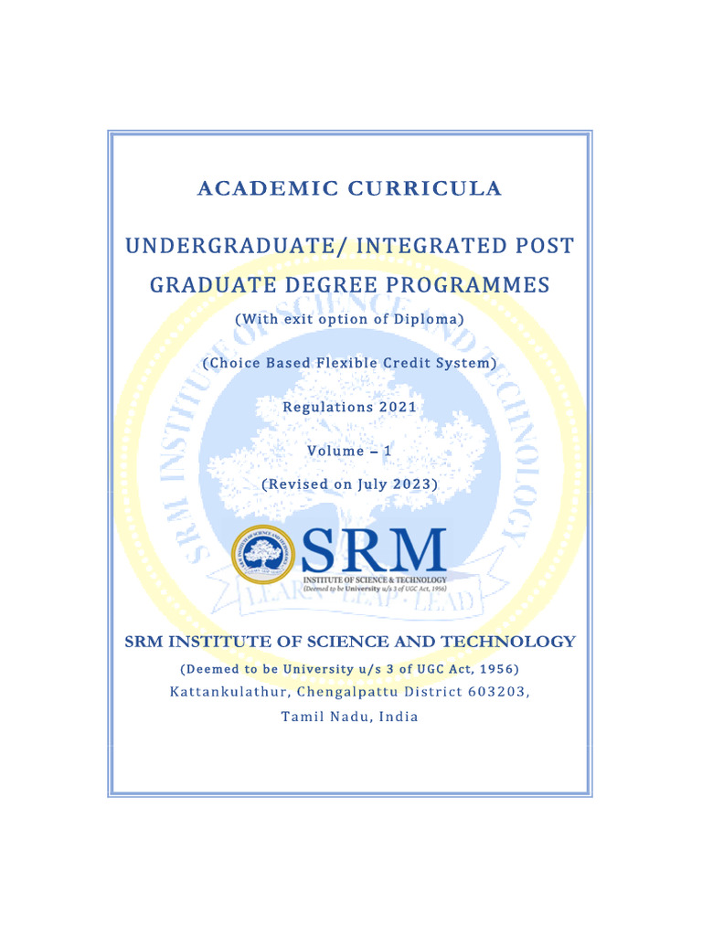 b-tech-cse-with-spl-in-software-engineering-curriculum-2021 | PDF
