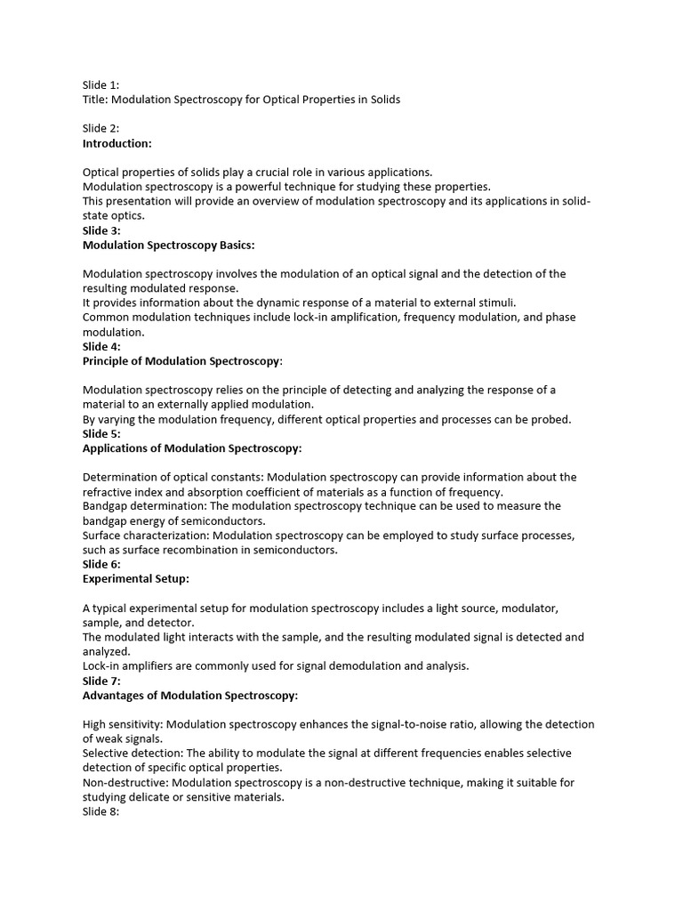 solid state physics | PDF | Polymers | Frequency Modulation