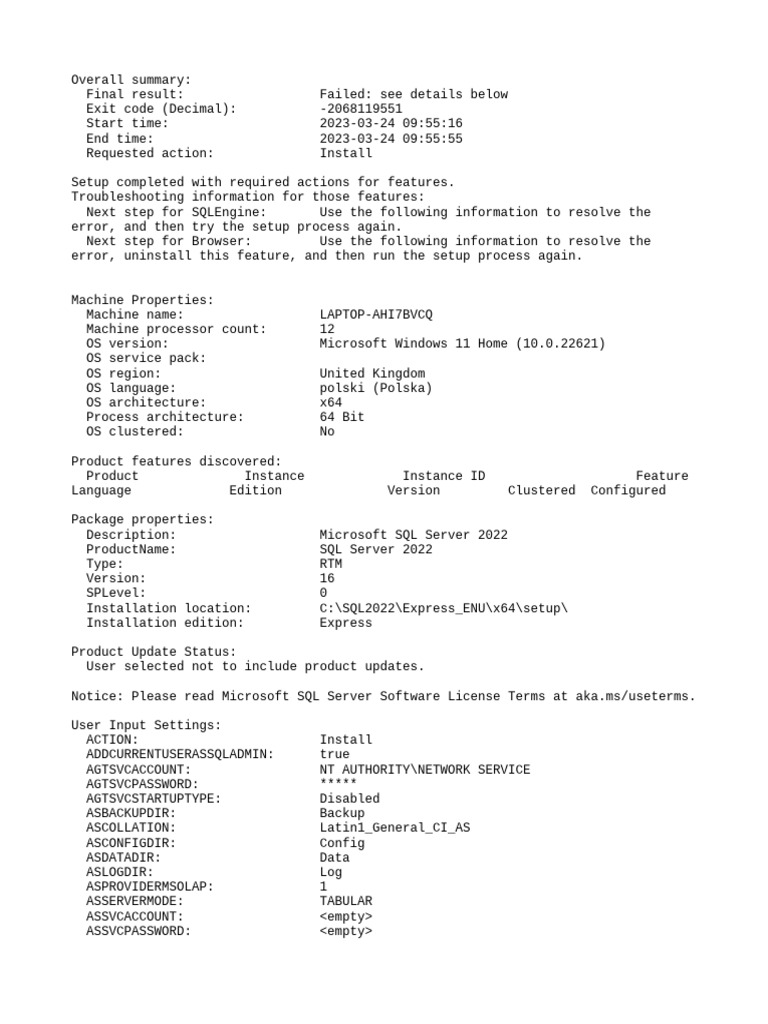 Summary | PDF | Operating System | Microsoft Sql Server