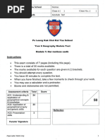 P.4 English Set 1 Exam | PDF