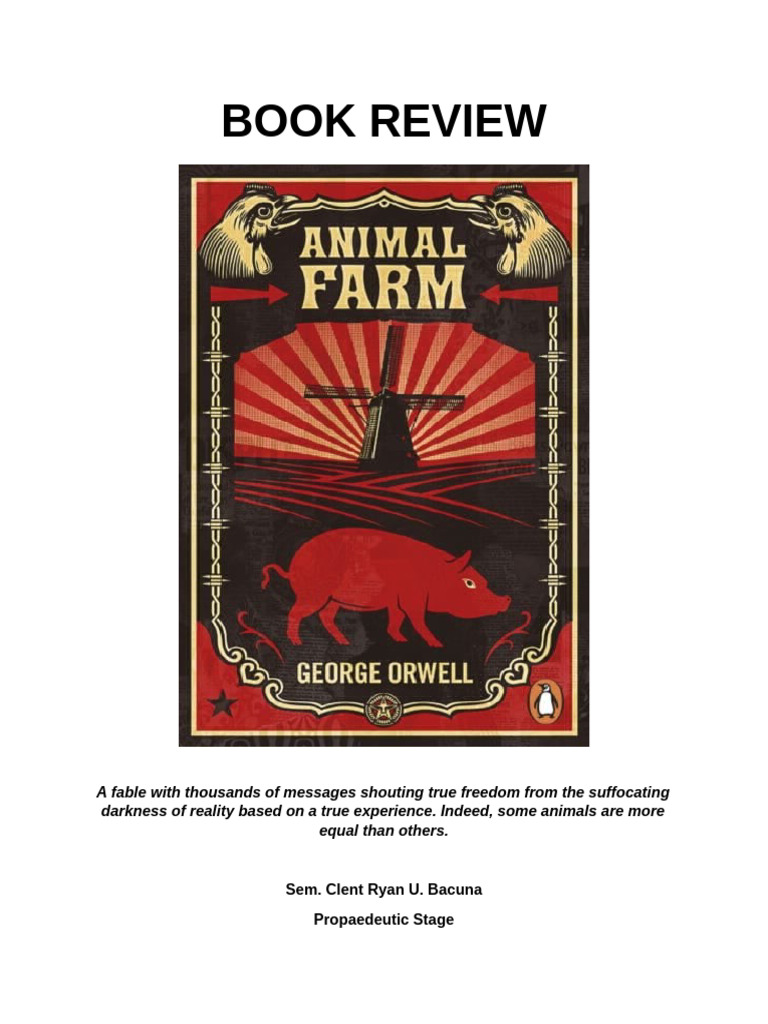 Animal Farm BOOK REVIEW | PDF