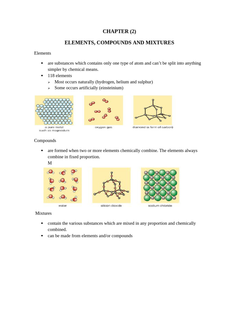 IG Chemistry CH-2 | PDF | Chemical Substances | Chemical Compounds