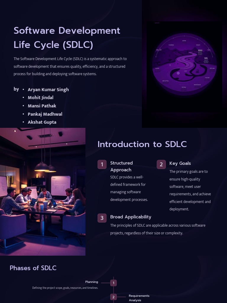 Overview of Software Development Life Cycle | PDF | Software Development Process | Software ...