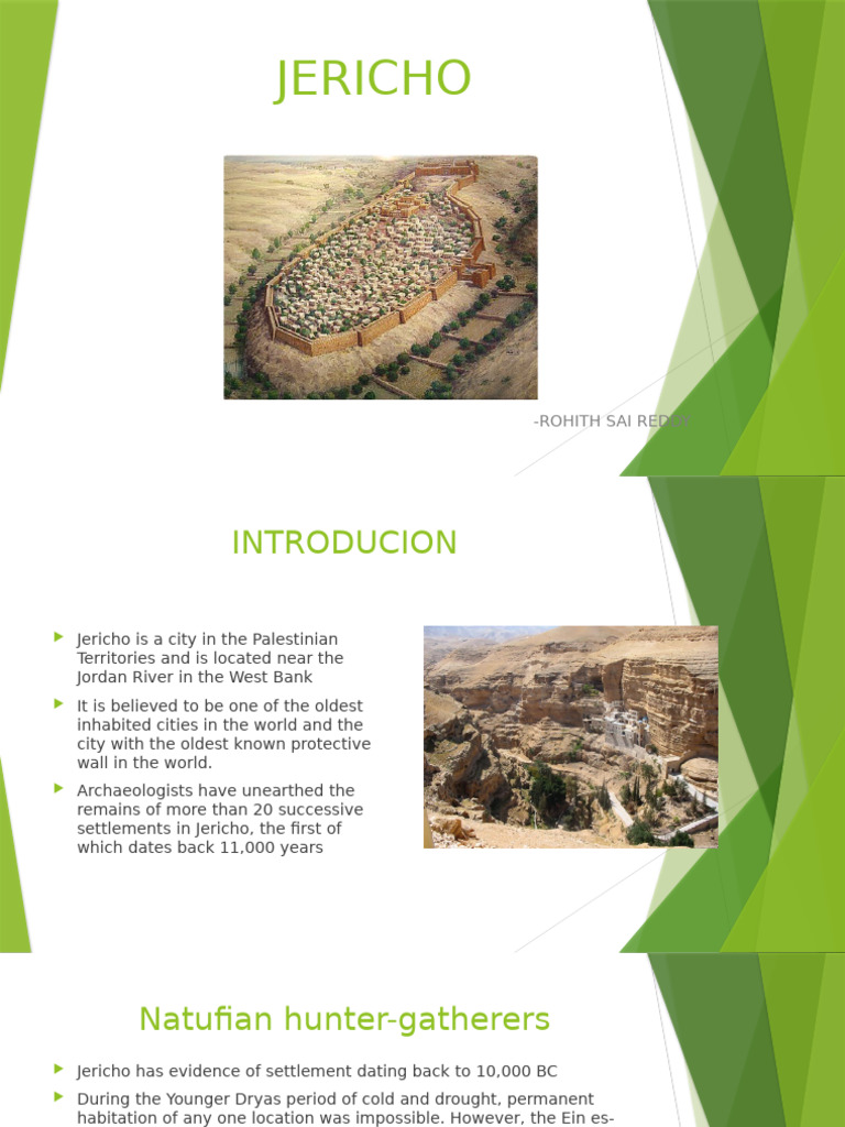 Jericho: Ancient Settlement Insights | PDF | Holocene
