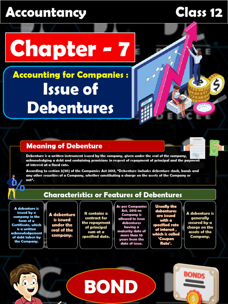 CH - 7, PPT Ch - Issue of Debentures_4ff92ca3-bc6f-46e0-91ef-391cfee9c6a2 | PDF | Debenture ...
