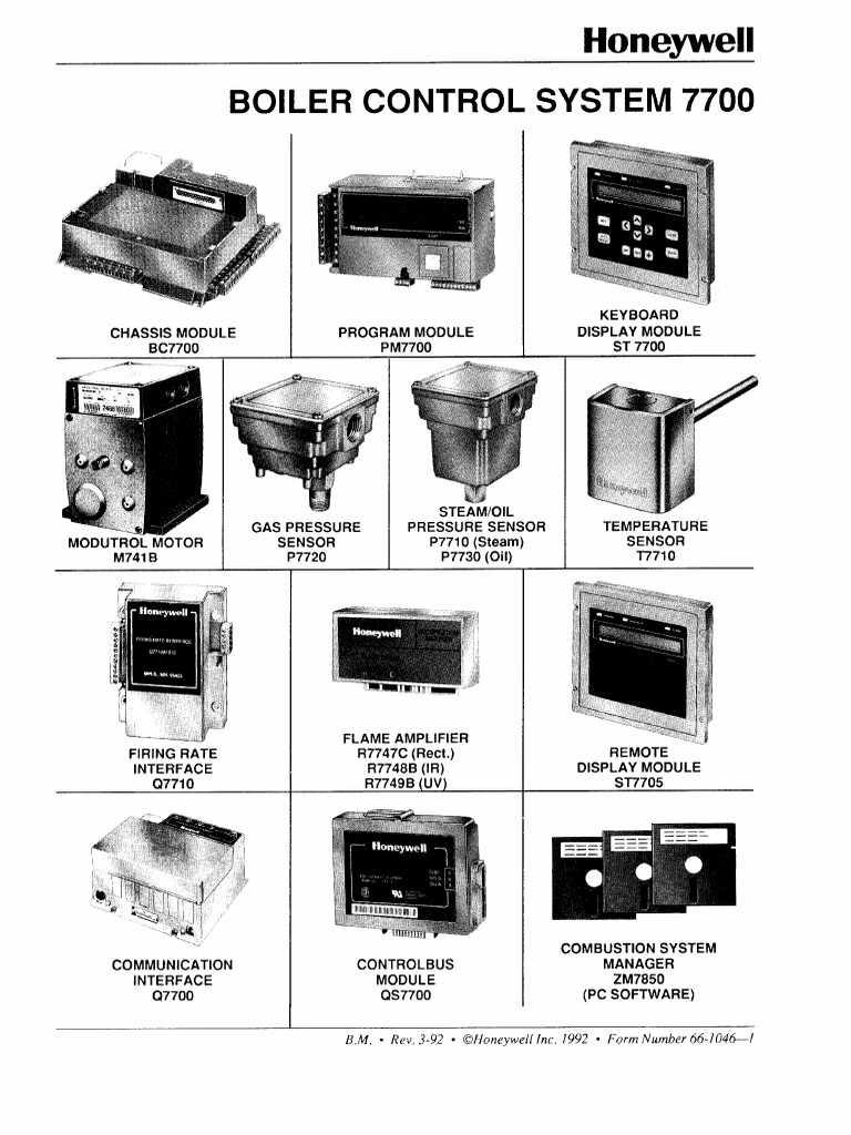 Boiler Control Honeywell | PDF