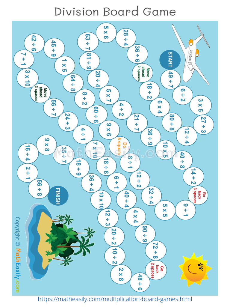 Fun Division Game for Kids | PDF