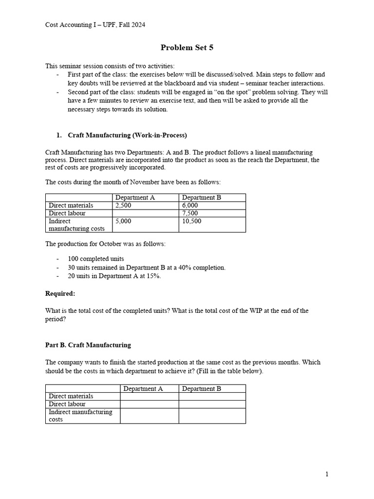Problem set 5 | PDF | Economies