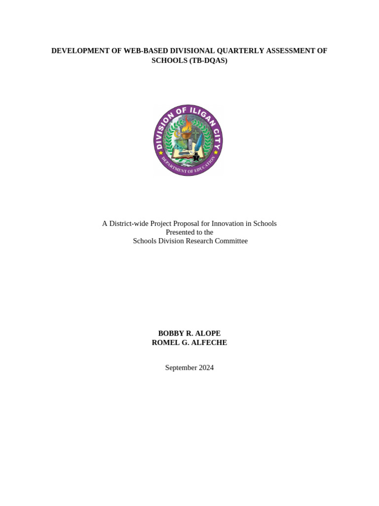 Innovation Project Proposal | PDF