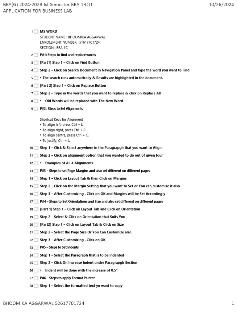 Bhoomika Word Outline | PDF | Microsoft Word | Paragraph Bhoomika Word Outline | PDF | Microsoft Word | Paragraph