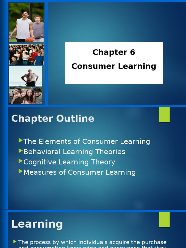 Chapter 6 Consumer Learning | PDF | Classical Conditioning | Learning