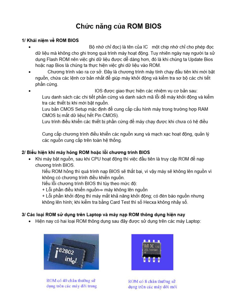 Chuc_nang_cua_ROM_BIOS_7_6 | PDF