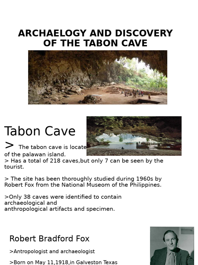 Tabon Cave 075333 | PDF | Archaeology