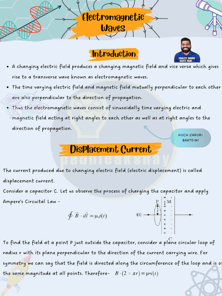 EMW | PDF | Electromagnetic Radiation | Waves