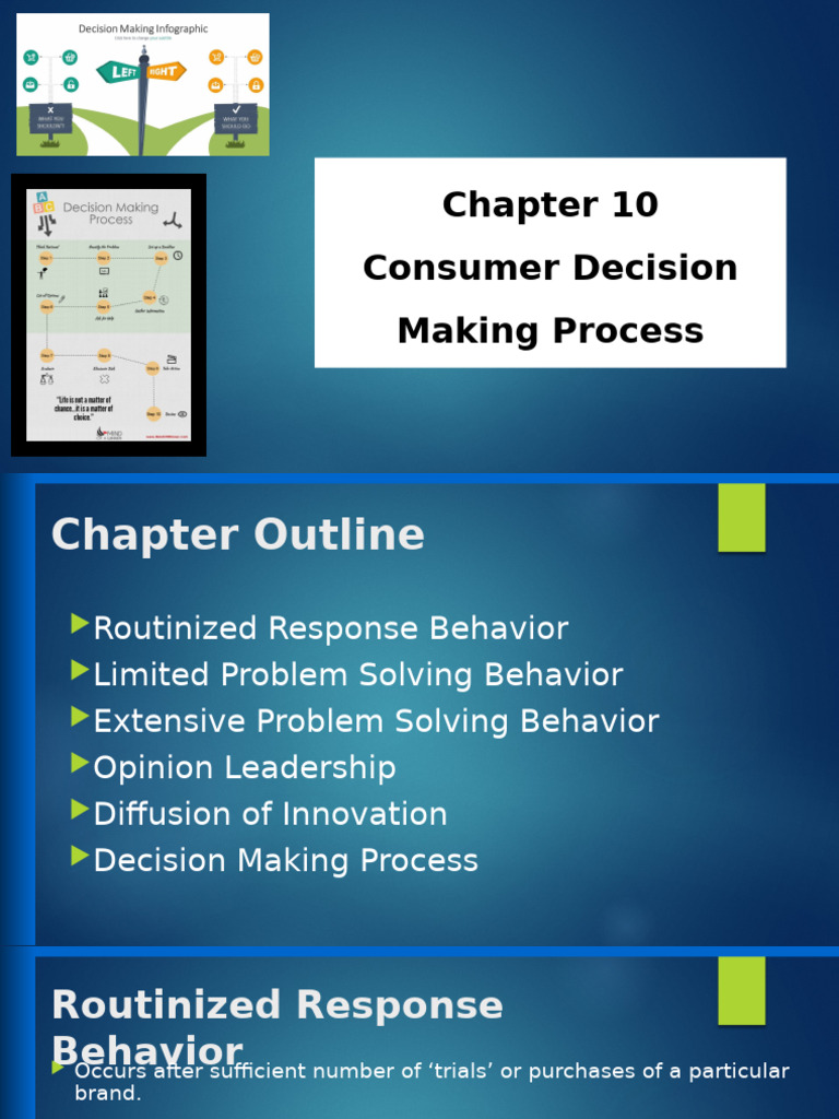 Chapter 10 Consumer Decision Making Process | PDF | Behavior | Brand