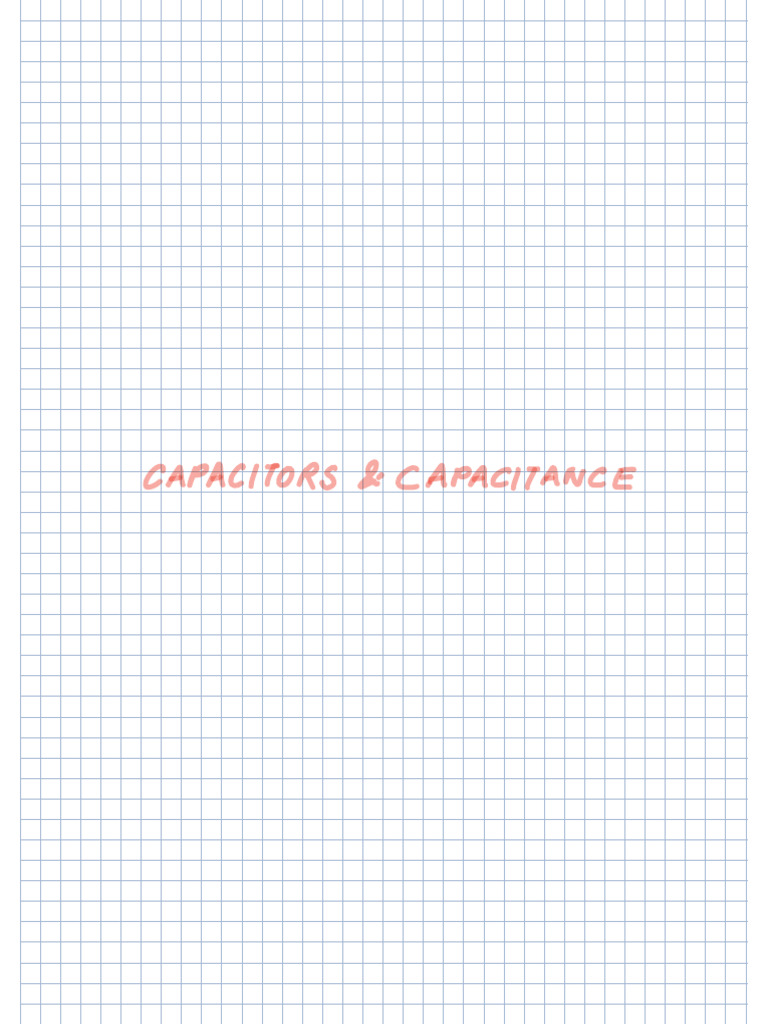 Capacitors and Capacitance - 23 | PDF | Capacitor | Capacitance