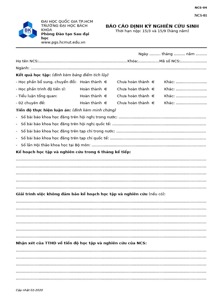 NCS-04_Bao_cao_dinh_ky_NCS_2023 - Copy | PDF