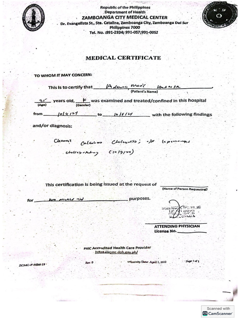 Compressed Med Cert | PDF