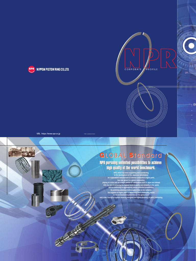 NPR Corp Brochure | PDF | Cast Iron | Engines