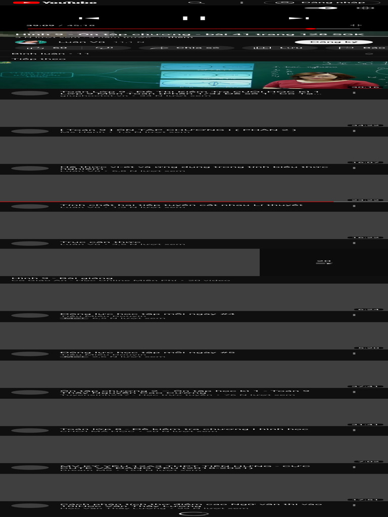 Hình 9 - Ôn tập chương - bài 41 trang 128 SGK - YouTube 2 | PDF