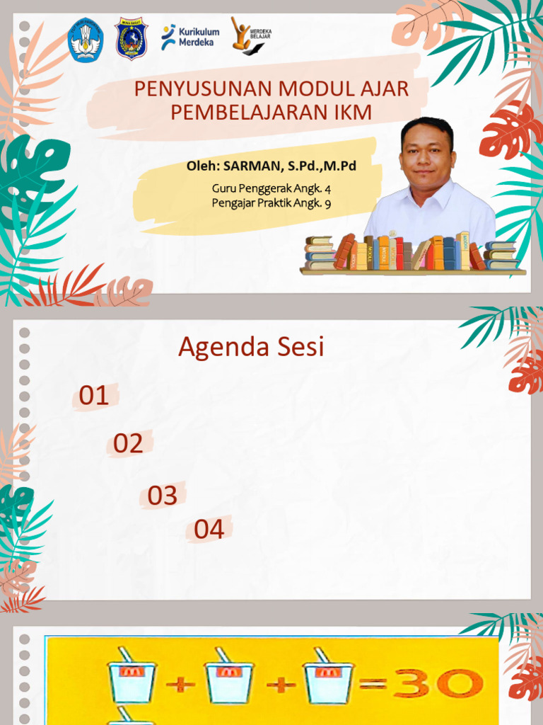Panduan Penyusunan Modul Ajar IKM | PDF