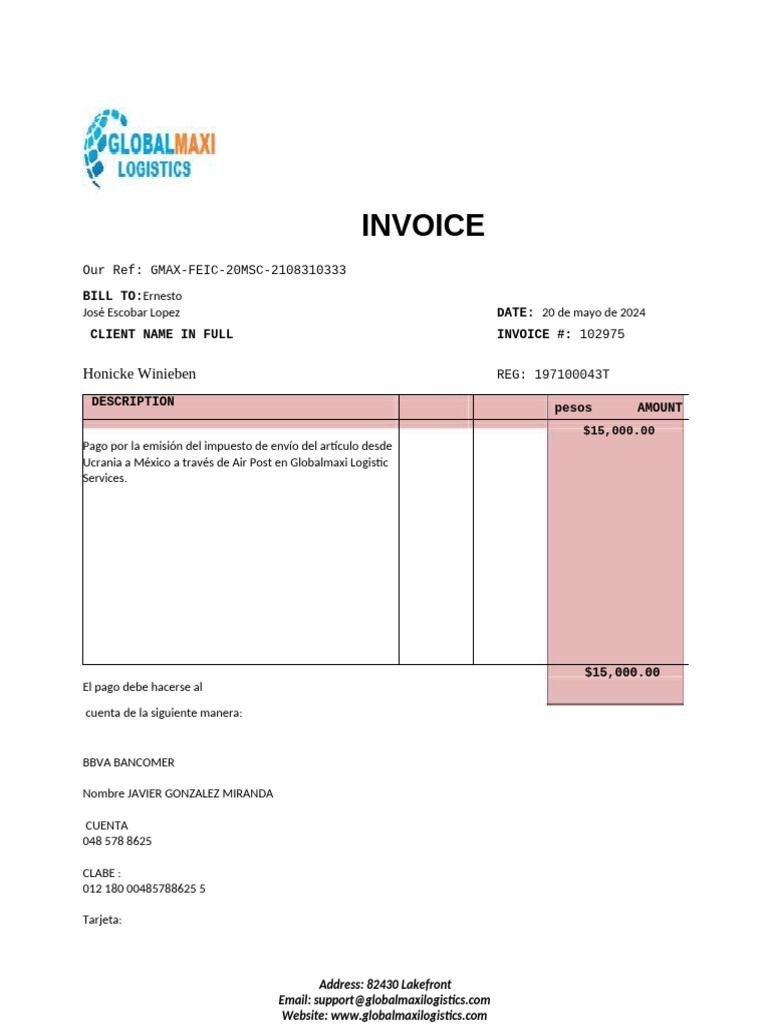 BRAZIL INVOICE | PDF