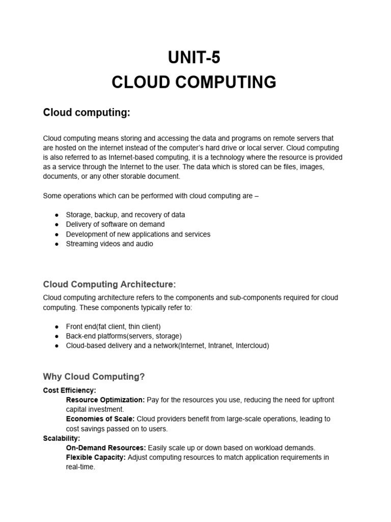DC-5 | PDF | Cloud Computing | Load Balancing (Computing)