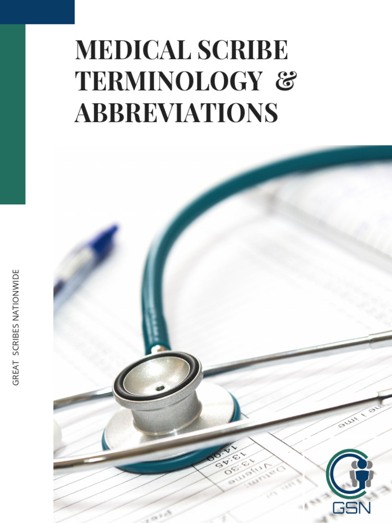 Medical Scribe Terminology Guide | PDF | Anatomical Terms Of Motion ...