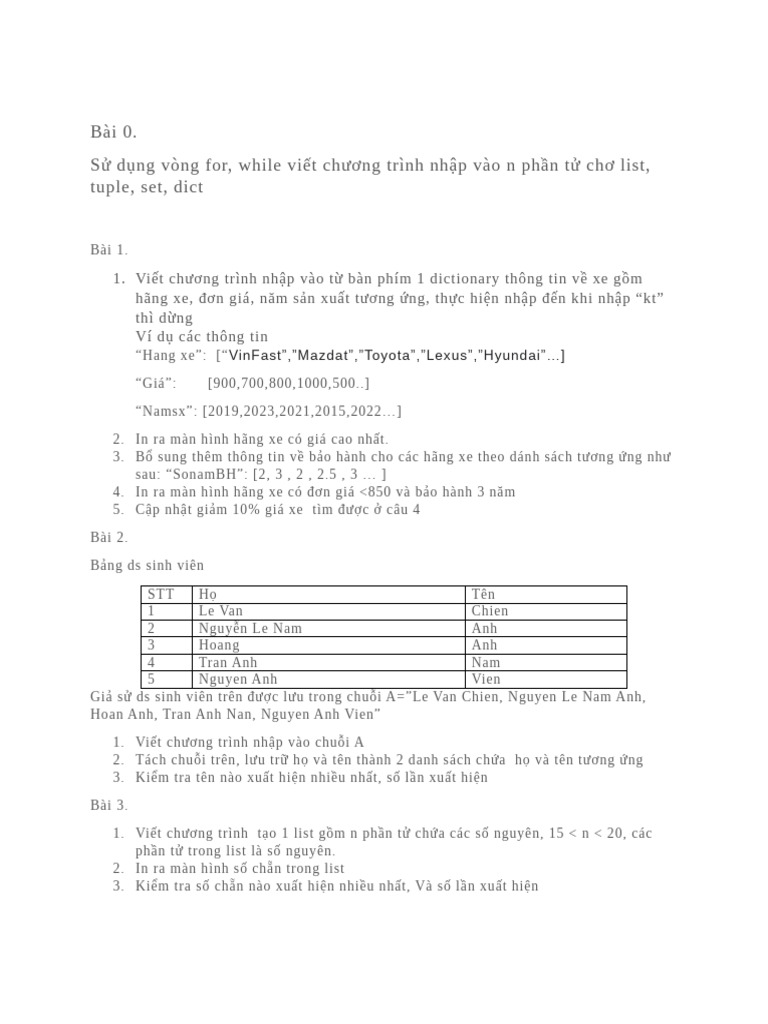 Bai Kiem Tra d16 | PDF