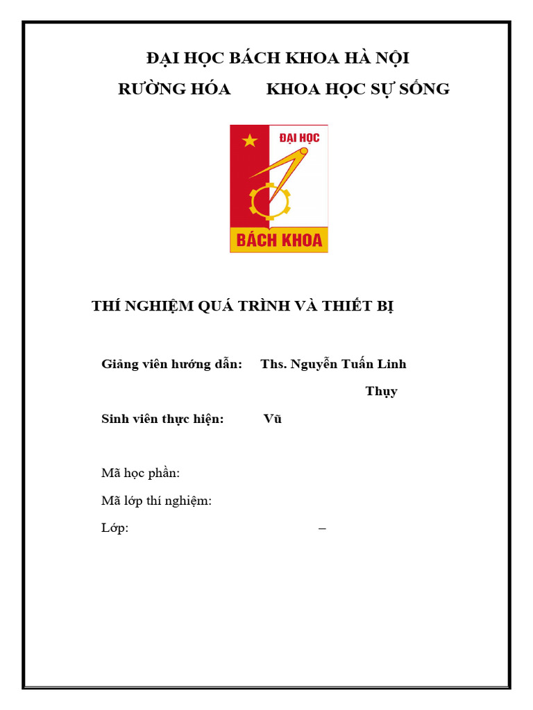 Báo Cáo TN QTTB CNTP 3 | PDF