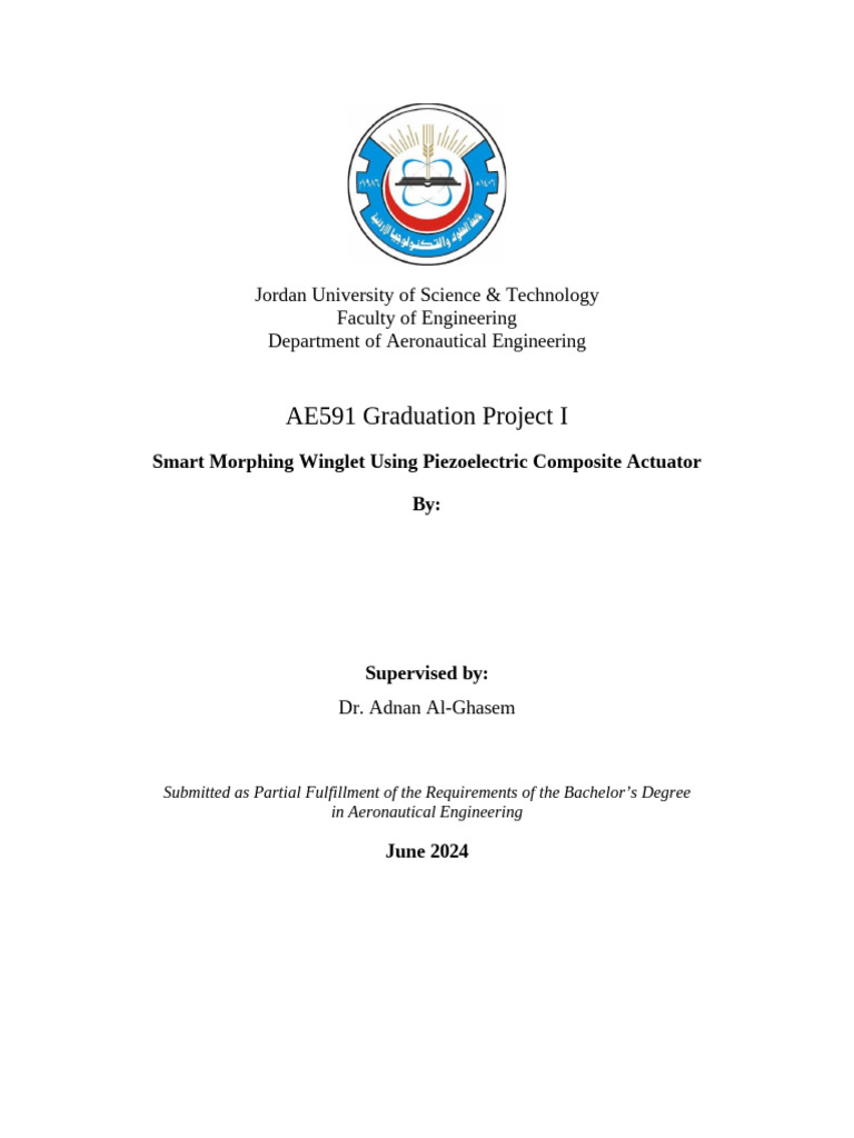 Graduation-Project-1 Edited | PDF | Drag (Physics) | Lift (Force)